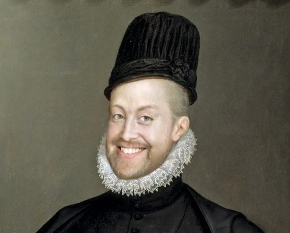 ¿Por qué vestía de negro Felipe II?